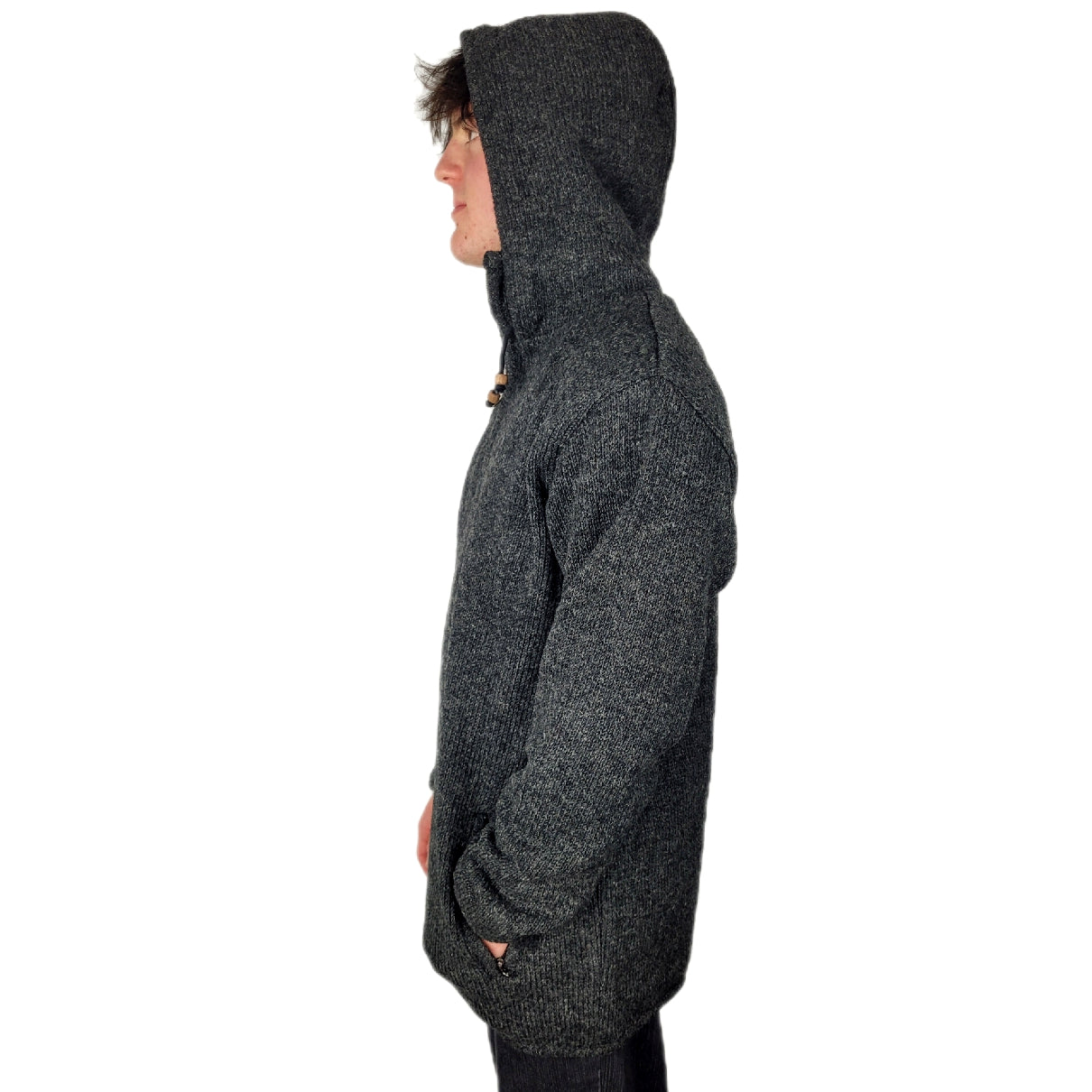 Hood Pull Over Dark Grey – alpinepeaknz